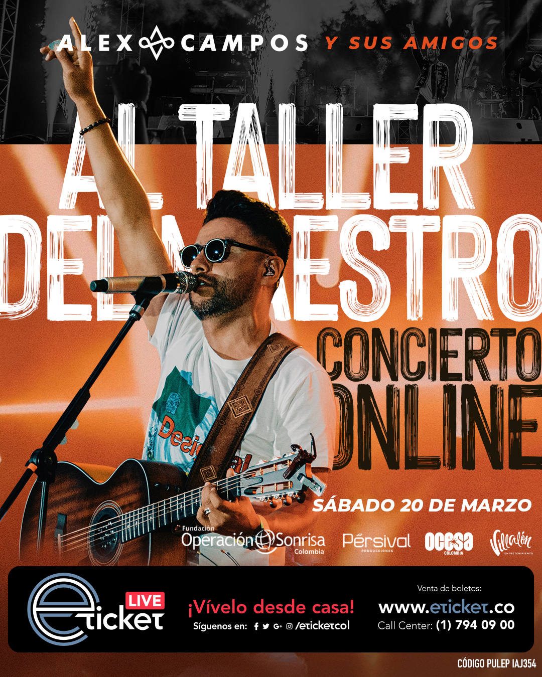 «Al Taller Del Maestro” Alex Campos y sus Amigos en Concierto ...